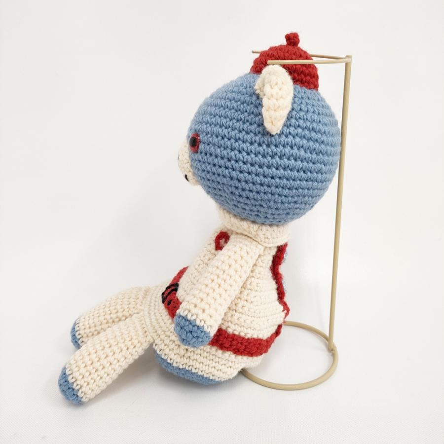 タカモリトモコ takamori tomoko あみぐるみ ぬいぐるみ シリアルナンバー付き ミズイロ ホワイト 5-0214G 247000 : ブランド古着の専門店 ジージー - 通販 ...