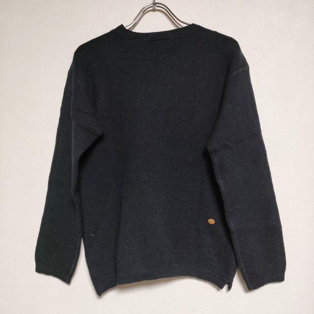 45R/45rpm アルルリブの908バスクTシャツ 定価30800円 ウール ニット ネイビー フォーティーファイブアールピーエム 4-1028T 247315 : 247315 ...