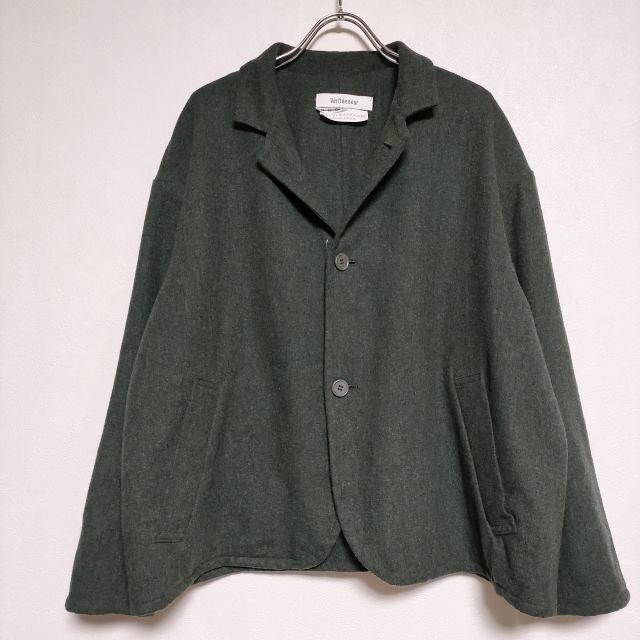 veritecoeur VC-2334 縮絨加工ジャケット ウールナイロン ジャケット 21AW グリーン系 ヴェリテクール 4-1124T 249928 : ブランド古着の専門店 ジージー ...