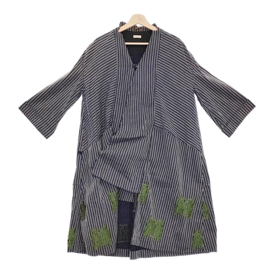 KAPITAL（キャピタル） 羽織コート サイズ1/S 刺繍 ストライプ