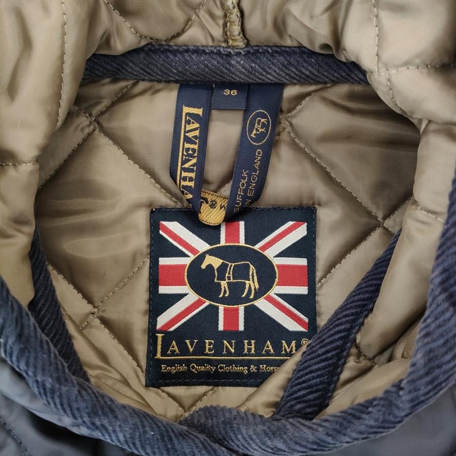 LAVENHAM イギリス製 サイズ36 キルティング コート ネイビー ラベンハム 4-1217T 253869 : 253869 : ブランド古着の専門店 ジージー - 通販 ...
