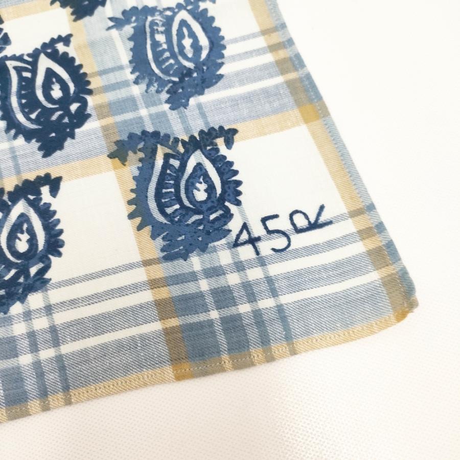 45R 45R/45rpm バンダナ 木綿100％ チェック スカーフ ミズイロ フォーティーファイブアールピーエム 5-0414G 257862 : ブランド古着の専門店 ジージー - 通販 ...