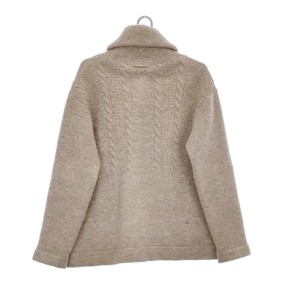 45R 45R/45rpm コットンシェットランドの908ショールカラー カーディガン 23AW ベージュ フォーティーファイブアールピーエム5-0213T 258022 : ブランド古着の ...