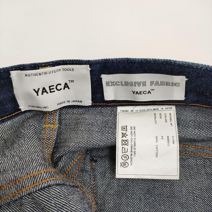 YAECA 5-13W サイズ29 インディゴ テーパード デニムパンツ ネイビー ヤエカ 5-0509G 259225 : ブランド古着の専門店 ジージー - 通販 - Yahoo!ショッピング
