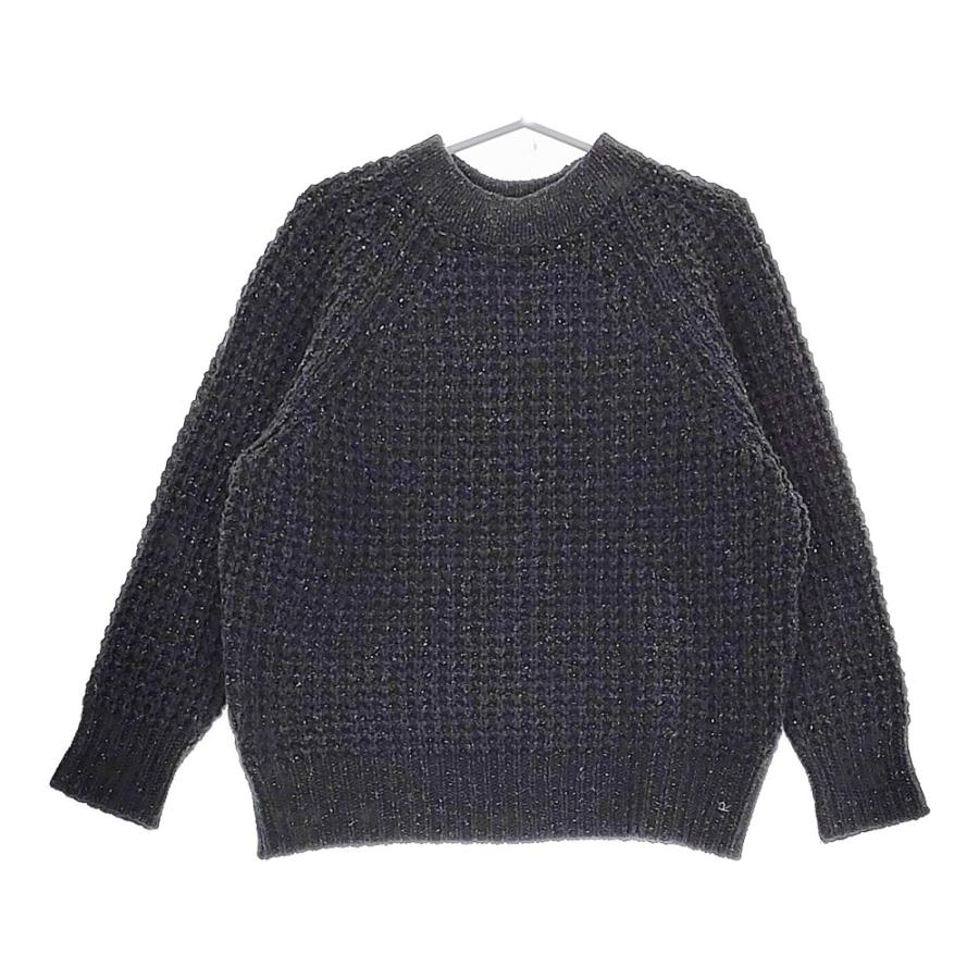 45R 45R/45rpm ワッフルウール紡のビッグセーター 定価47300円 ニット ネイビー フォーティーファイブアールピーエム 5-0325M 259490 : ブランド古着の専門店 ...