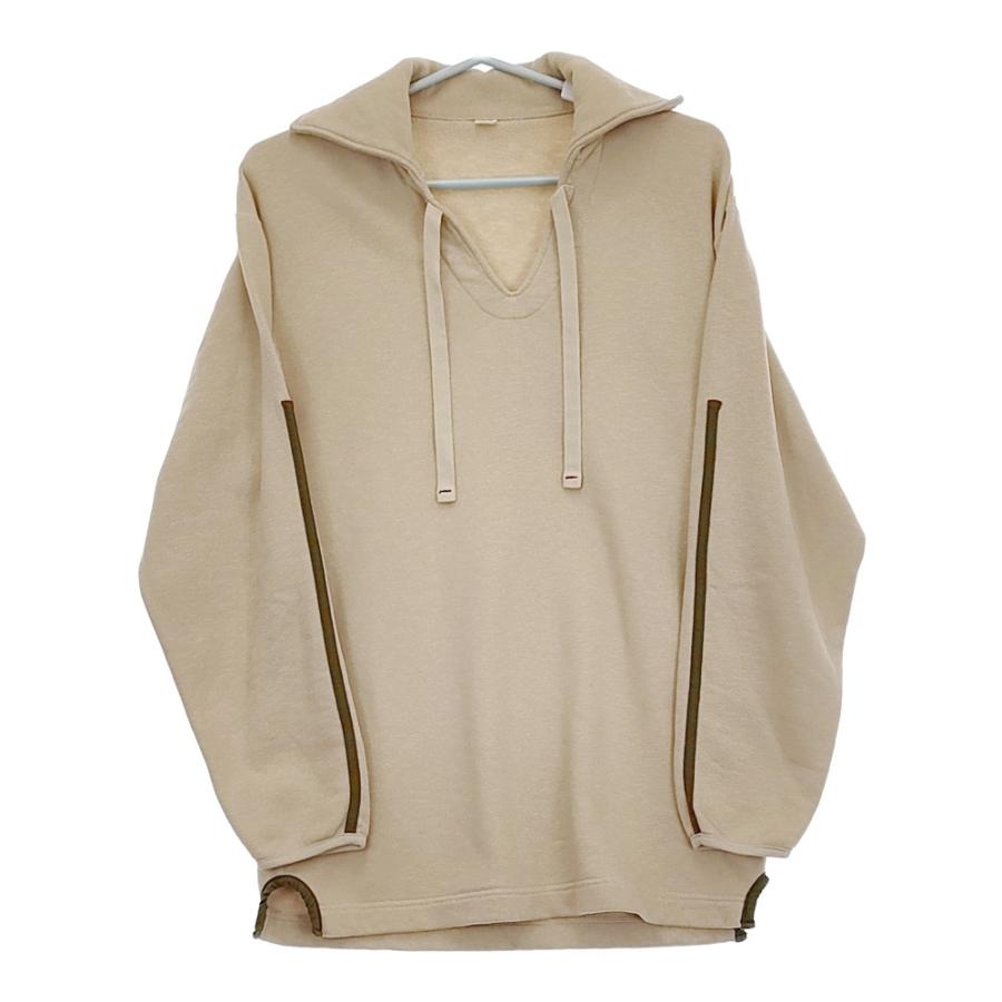 45R 45R/45rpm 裏毛の908レガッタセイルプル 定価31900円 スウェット ベージュ フォーティーファイブアールピーエム 5 ...