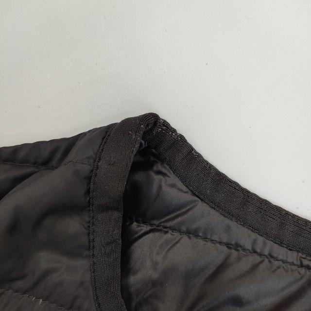 Danton JD-8748 クルーネック インナーダウン ナイロン ダウンジャケット ブラック ダントン 5-0825T 262001 : ブランド古着の専門店 ジージー - 通販 ...