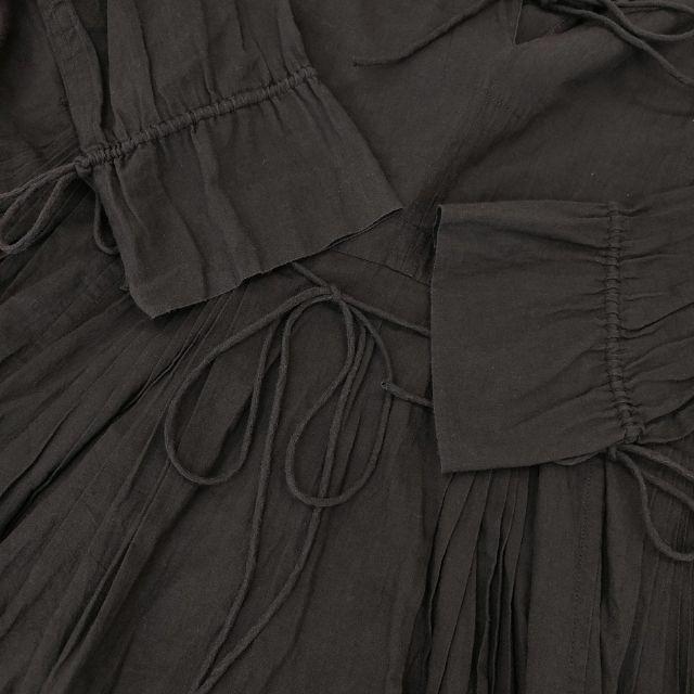 TOWAVASE タック 21-0037S コットン プルオーバー ブラウス シャツ