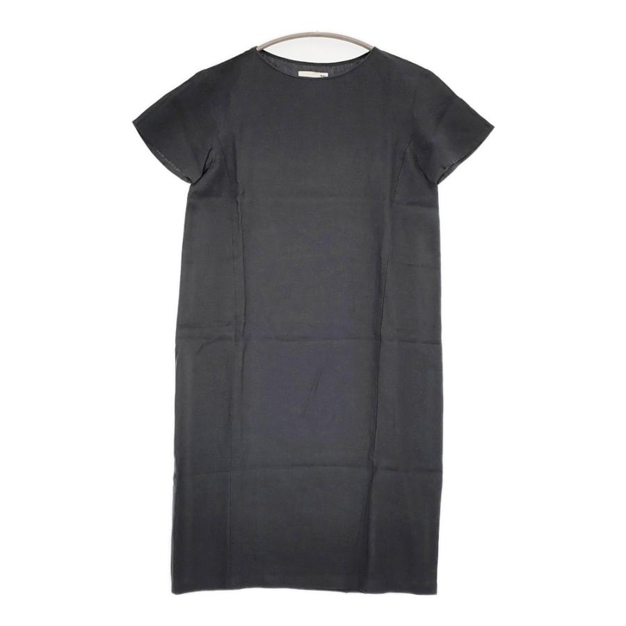evam eva linen OP E182T019 サイズM リネン 定価23000円 ワンピース ブラック エヴァムエヴァ 5-0613S ...