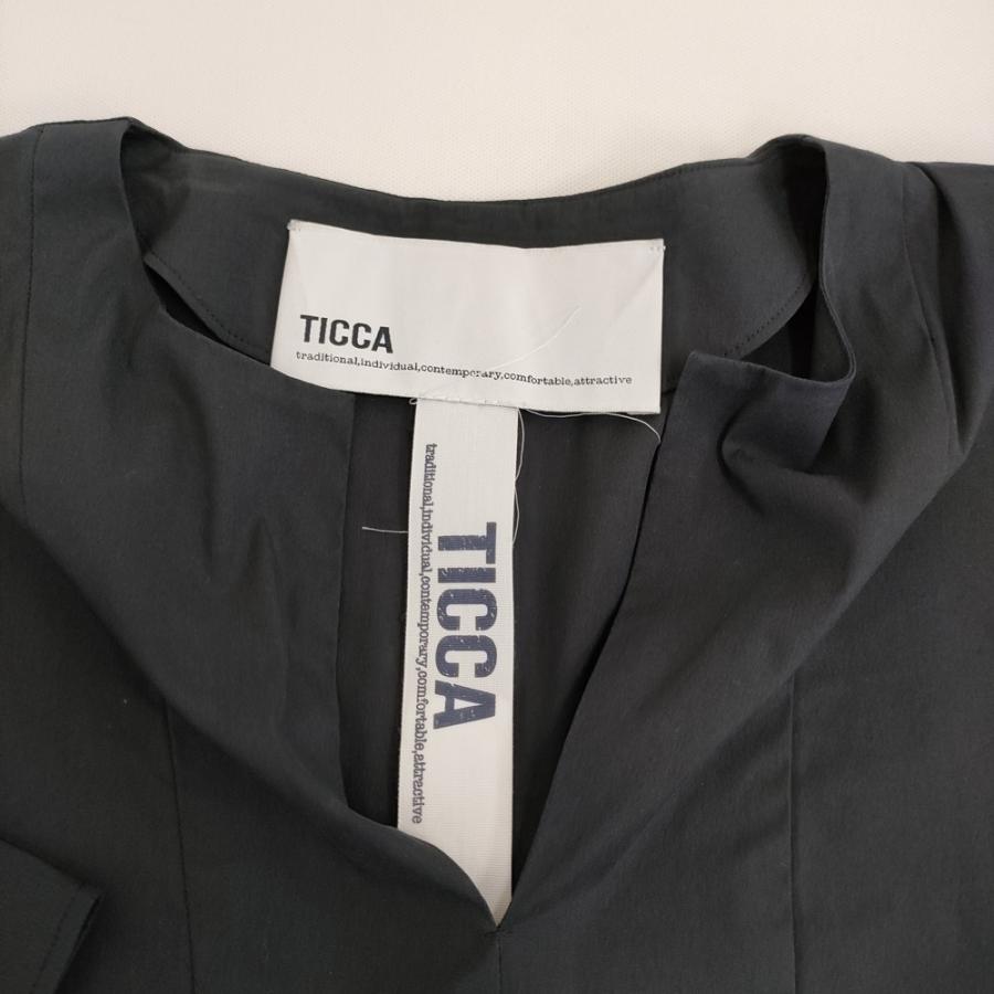 TICCA キーネックロングワンピース 定価31900円 0221407024 ワンピース
