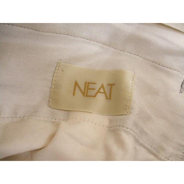 NEAT 2タック コットン パンツ ブラック メンズ ニート 2-0810M F88553 : ブランド古着の専門店 ジージー - 通販 - Yahoo!ショッピング