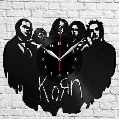 掛け時計 Korn Vinyl Record Wall Clock Home Fan Art Decor 12" 30cm 3973 : 華 ...