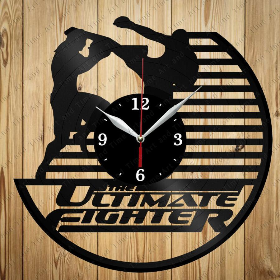 掛け時計 Vinyl Clock UFC Record Handmade Original Gift 7287 : 華商店 - 通販 ...
