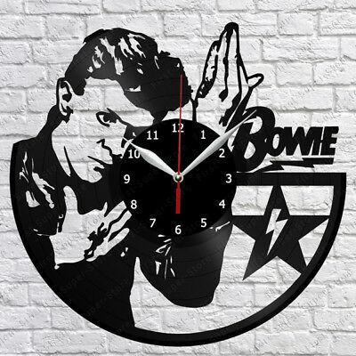 掛け時計 David Bowie Music Vinyl Record Wall Clock Fan Art Home Decor 12 ...