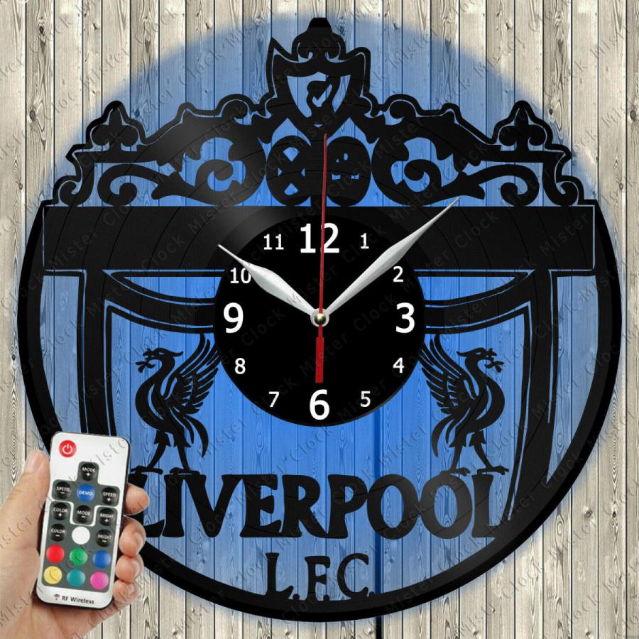 掛け時計 LED Clock Liverpool Light Vinyl Record Wall CLock 3200 : 華商店 - 通販 ...