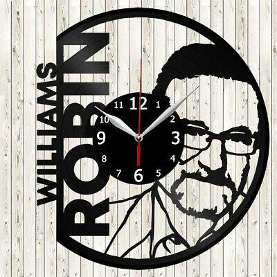 掛け時計 Robin Williams Vinyl Record Wall Clock Decor Handmade 4825 : ...