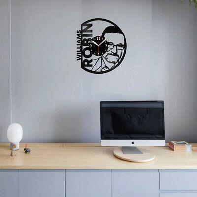 掛け時計 Robin Williams Vinyl Record Wall Clock Decor Handmade 4825 : ...