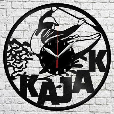 掛け時計 Kayak Vinyl Record Wall Clock Art Decor Original Gift 12" 30cm ...