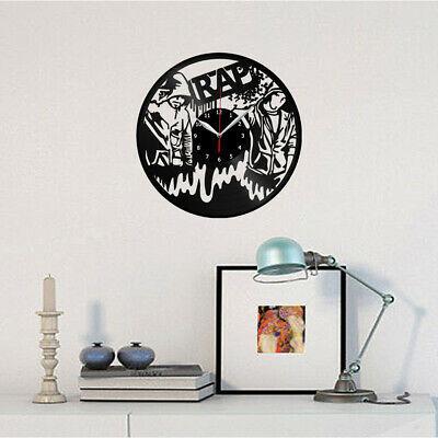 掛け時計 Rap Vinyl Record Wall Clock Art Decor Original Gift 12" 30cm 1772 ...
