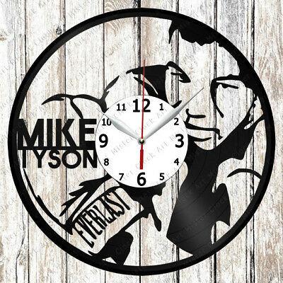 掛け時計 Mike Tyson Sport Vinyl Wall Clock Made Of Record Original gift ...