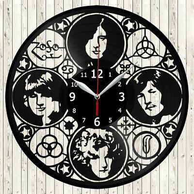 掛け時計 Led ZEPPELIN Vinyl Record Wall Clock Decor Handmade 3758 : 華商店 ...