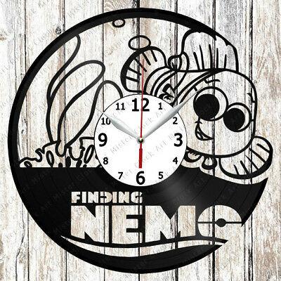 掛け時計 Finding Nemo Cartoon Vinyl Wall Clock Record Original gift 2129 ...