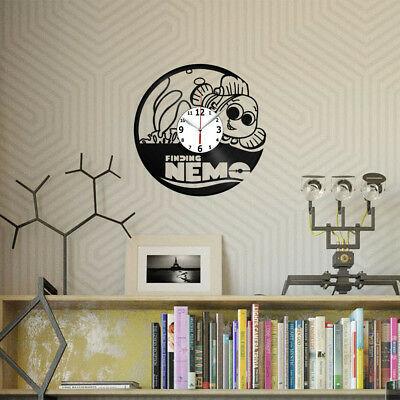 掛け時計 Finding Nemo Cartoon Vinyl Wall Clock Record Original gift 2129 ...