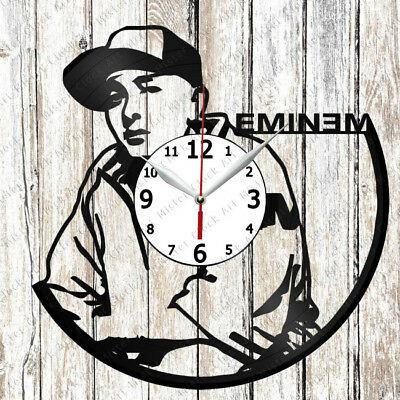 掛け時計 Eminem Vinyl Wall Clock Made of Record Original gift 2274 : 華商店 ...