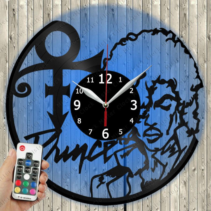 掛け時計 LED Clock Prince Light Vinyl Record Wall 3369 : 華商店 - 通販 - Yahoo ...
