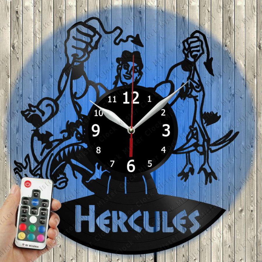 掛け時計 LED Clock Hercules Light Vinyl Record Wall 3930 : 華商店 - 通販 - Yahoo ...