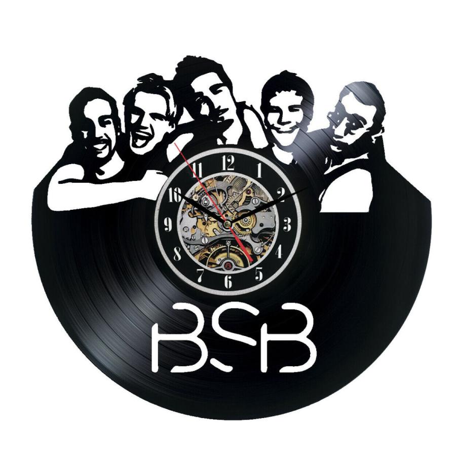 掛け時計 Backstreet Boys BSB Vinyl Wall Clock Record Gift Decor Poster Sign ...