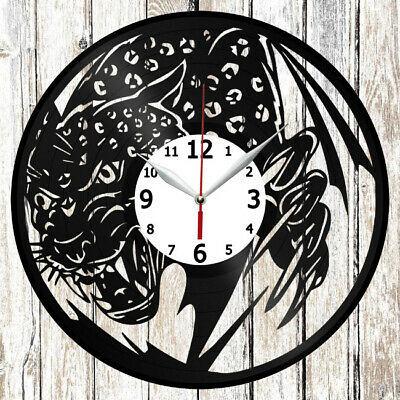 掛け時計 Cheetah Vinyl Wall Clock Made Of Record Fan Art Handmade The Best ...