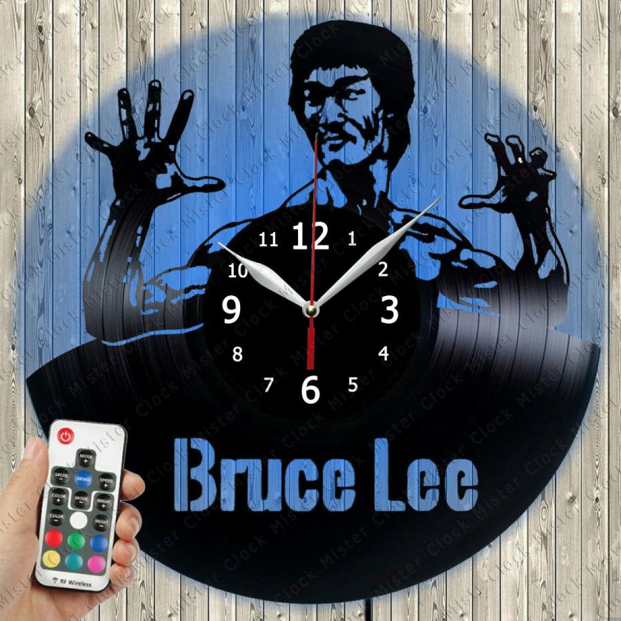 掛け時計 LED Clock Bruce Lee Light Vinyl Record Wall 280 : 華商店 - 通販 - Yahoo ...