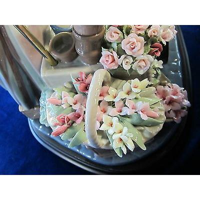 LLADRO リヤドロ FLOWERS OF THE SEASON WOMAN FIGURINE #1454 BRAND NIB LARGE ...