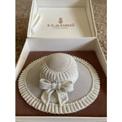 LLADRO（リヤドロ） #01001562 CAPRICHOS WHITE BROAD-BRIMMED HAT LLADR〓 - Pre-owned with box : 華商店 - 通販 ...