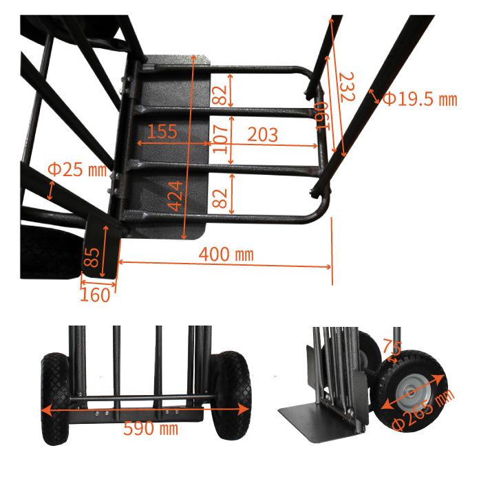 KIKAIYA ボード台車 150kg ログカート ログラック 薪運搬車 薪ラック 薪キャリー 薪カート 2WAY 落下防止策柵付き 横置き : KIKAIYA-MAX - 通販 ...