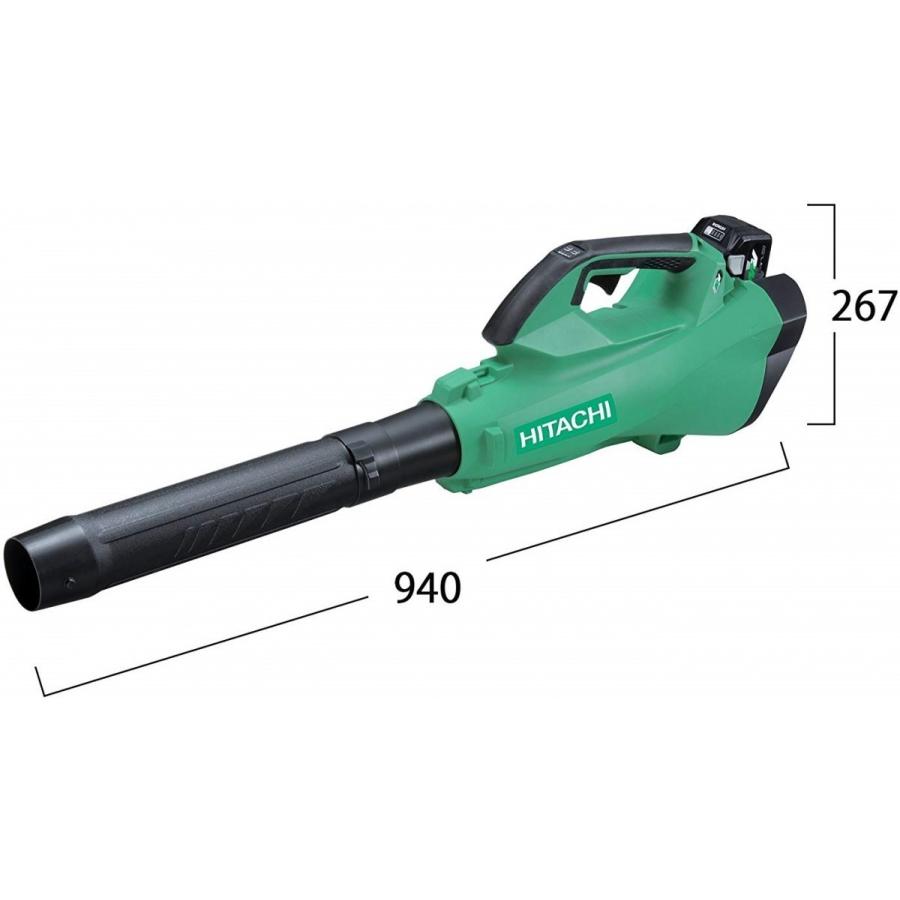 HiKOKI HiKOKI(旧：日立工機) 36Vコードレスブロワ(マルチボルト) RB36DA(XP) : e-キカイ屋さん - 通販 ...