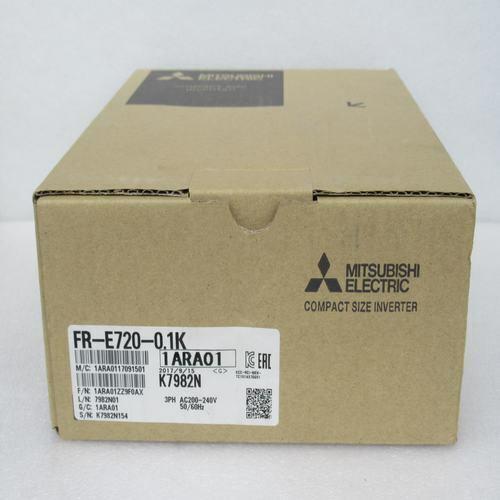 三菱 FR-E720-0.1K 三菱電機インバータ 新品同様/保証付き 納期7-10日 : kikaku e-stores - 通販 ...