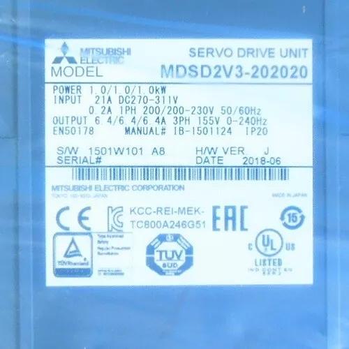 三菱 MDS-D2-V3-202020 三菱電機サーボドライブ 新品同様/保証付き 納期7-10日 : kikaku e-stores - 通販 - Yahoo!ショッピング