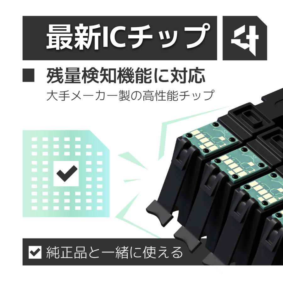 MED-4CL エプソン 用 インク メダマヤキ epson 対応 MED 4色+黒2本 合計6本セット Epson EW-056A EW-456A 大容量 : キキストア - 通販 ...