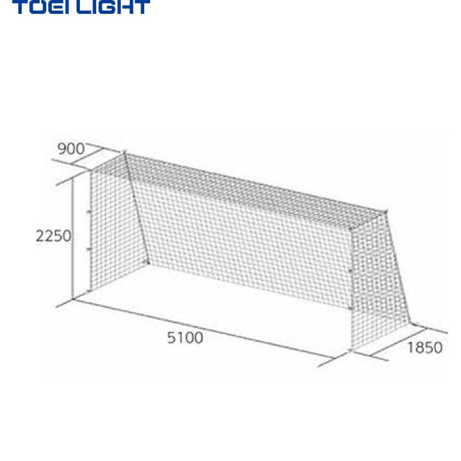 (個人宅配送不可)(送料無料) トーエイライト ジュニアサッカーゴールネット B-2532 TOEILIGHT : 喜共屋 本店 - 通販 ...