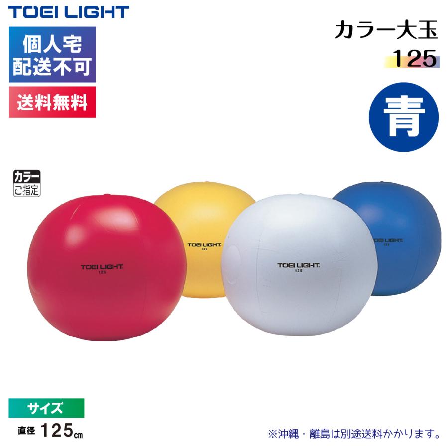 TOEI LIGHT (個人宅配送不可)(送料無料) トーエイライト カラー大玉125 青 B-3315B TOEILIGHT : 喜共屋 本店 - 通販 - Yahoo!ショッピング