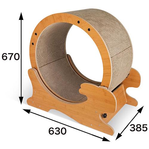 PetPro ペットプロ HappyDays キャットランニングマシン S『送料無料（一部地域除く）』 : よろずやマルシェYahoo!ショッピング店 - 通販 - Yahoo!ショッピング