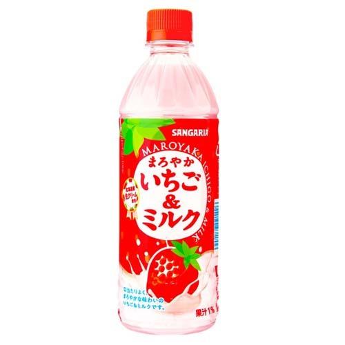 サンガリア まろやかいちご＆ミルク 500ml×24本 :S05059:よろずやマルシェYahoo!ショッピング店 - 通販 - Yahoo ...