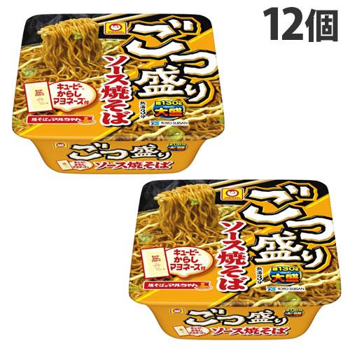 東洋水産 マルちゃん ごつ盛り ソース焼そば 171g×12個 やきそば そば カップ麺 インスタント 即席 大盛 ヤキソバ : よろずやマルシェYahoo!ショッピング店 - 通販 ...