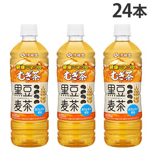 健康ミネラルむぎ茶 黒豆麦茶 650ml 24本 伊藤園 : よろずやマルシェYahoo!ショッピング店 - 通販 - Yahoo!ショッピング