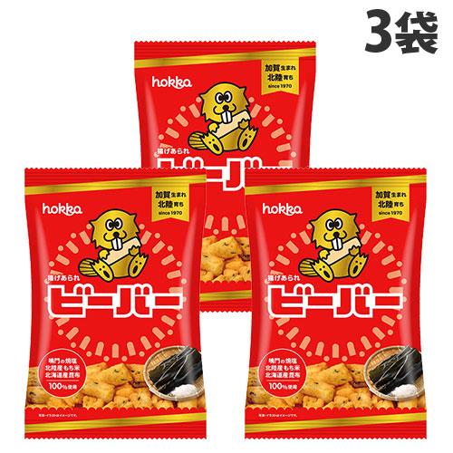 北陸製菓 ホッカ ビーバー 65g×3袋 お菓子 米菓 おかき hokka あられ 揚げあられ 北陸 : よろずやマルシェYahoo!ショッピング店 - 通販 - Yahoo!ショッピング