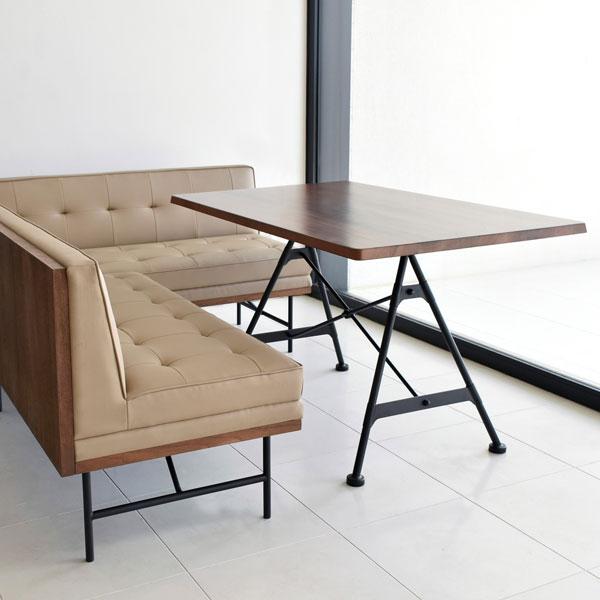 GART 『代引不可』GART ユング LDテーブル W1200×D750×H700mm ブラウン [ ガルト 家具 YNG テーブル ] : よろずやマルシェYahoo!ショッピング店 ...