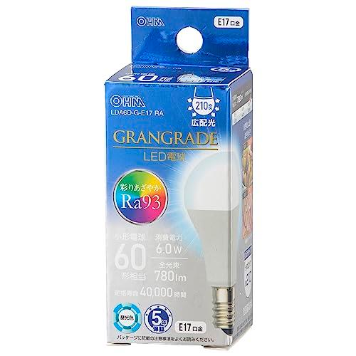 オーム(OHM) 電機 LED電球小形 E17 60形相当/60W相当 昼光色 Ra93高演色 密閉器具対応 断熱材施工器具対応 ミニクリプトン : Mabyco - 通販 - Yahoo ...