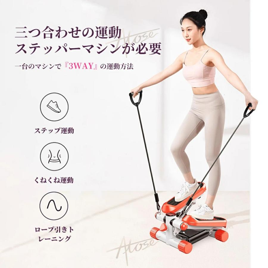 ステッパー 静音ツイストステッパー サイドステッパー 美脚 足踏み